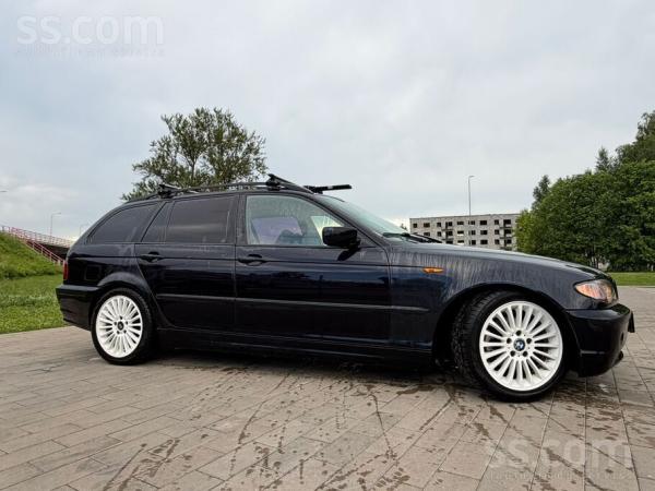 Black BMW 320 2005 in Jekabpils, with an engine capacity of 2.00 L and mileage of 0 thousand km for 2500 €, photo 1 on AUTOMOTO.COM.LV