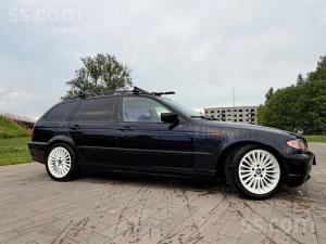 Melns BMW 320 2005 Jēkabpils, ar dzinēja tilpumu 2.00 L un nobraukumu 0 tūkst. km par 2500 €, foto  vietnē AUTOMOTO.COM.LV