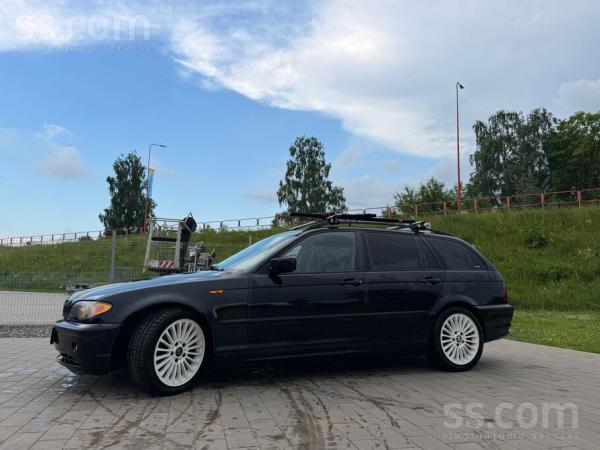 Black BMW 320 2005 in Jekabpils, with an engine capacity of 2.00 L and mileage of 0 thousand km for 2500 €, photo 5 on AUTOMOTO.COM.LV