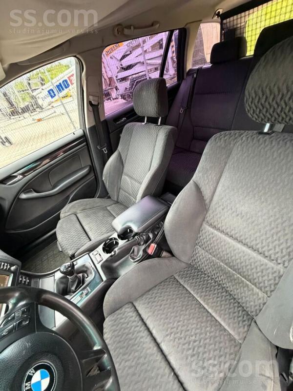 Black BMW 320 2005 in Jekabpils, with an engine capacity of 2.00 L and mileage of 0 thousand km for 2500 €, photo 9 on AUTOMOTO.COM.LV