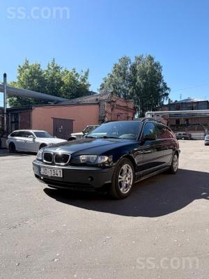 Melns BMW 320 2005 Rīga, ar dzinēja tilpumu 2.00 L un nobraukumu 322 tūkst. km par 2200 €, foto  vietnē AUTOMOTO.COM.LV