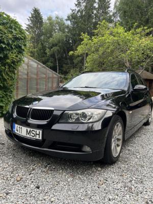Black BMW 320 2005 in Tallinn, with an engine capacity of 2.00 L and mileage of 306 thousand km for 4000 €, photo 4 on AUTOMOTO.COM.LV