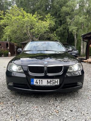 Black BMW 320 2005 in Tallinn, with an engine capacity of 2.00 L and mileage of 306 thousand km for 4000 €, photo 16 on AUTOMOTO.COM.LV