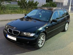 Black BMW 320 2005 in Vilnius, with an engine capacity of 2.00 L and mileage of 380 thousand km for 1325 €, photo  on AUTOMOTO.COM.LV