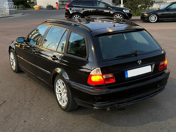 Black BMW 320 2005 in Vilnius, with an engine capacity of 2.00 L and mileage of 380 thousand km for 1325 €, photo 2 on AUTOMOTO.COM.LV