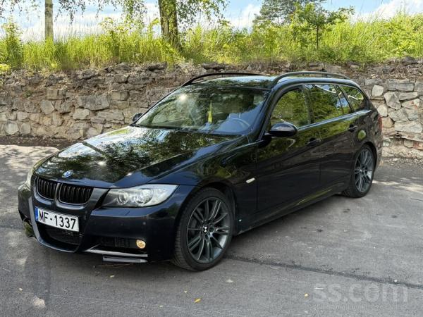 Black BMW 320 2005 in Valmiera, with an engine capacity of 2.00 L and mileage of 390 thousand km for 4000 €, photo 2 on AUTOMOTO.COM.LV