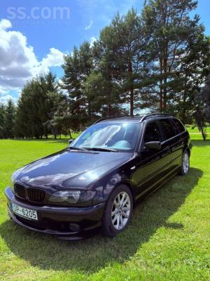 Black BMW 320 2005 in Jekabpils, with an engine capacity of 2.00 L and mileage of 279 thousand km for 3000 €, photo 3 on AUTOMOTO.COM.LV