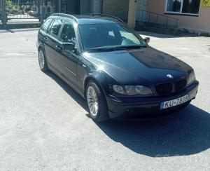 Black BMW 320 2005 in Riga, with an engine capacity of 2.00 L and mileage of 407 thousand km for 800 €, photo 3 on AUTOMOTO.COM.LV