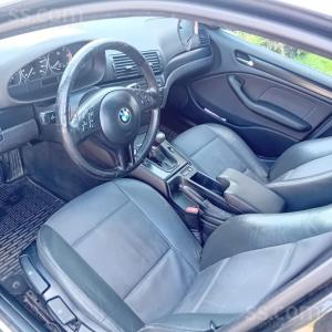 Black BMW 320 2005 in Riga, with an engine capacity of 2.00 L and mileage of 407 thousand km for 800 €, photo 4 on AUTOMOTO.COM.LV