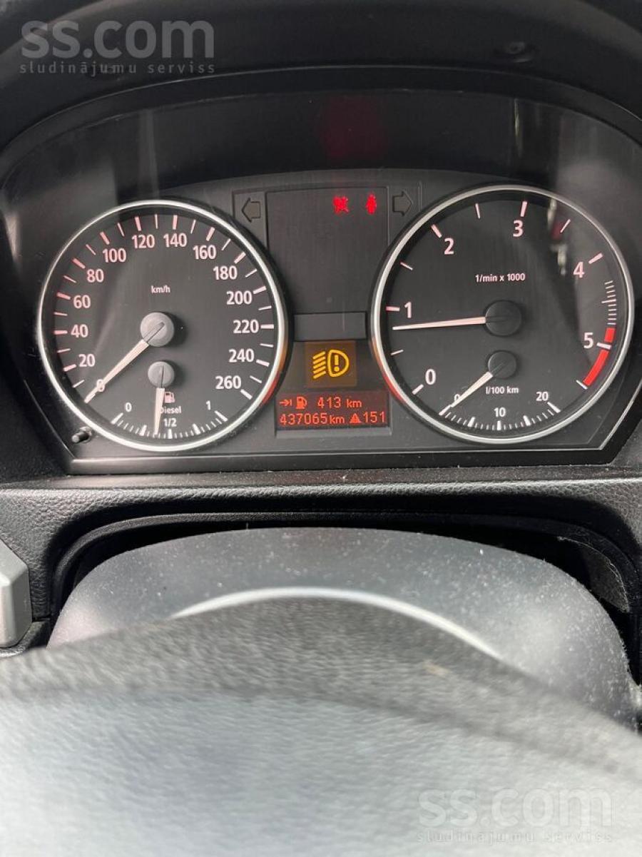 Melns BMW 320 2005 Liepāja, ar dzinēja tilpumu 2.00 L un nobraukumu 427 tūkst. km par 2300 €, foto 8 vietnē AUTOMOTO.COM.LV