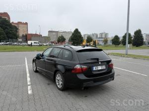 Black BMW 320 2005 in Riga, with an engine capacity of 2.00 L and mileage of 395 thousand km for 3550 €, photo 7 on AUTOMOTO.COM.LV