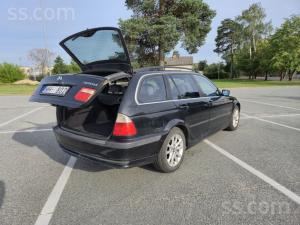 Melns BMW 320 2005 Rīga, ar dzinēja tilpumu 2.00 L un nobraukumu 398 tūkst. km par 1850 €, foto 5 vietnē AUTOMOTO.COM.LV