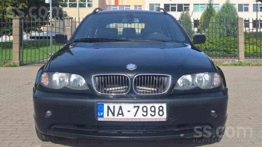 Черный БМВ 320 2005 в Рига, объемом двигателя 2.00 л и пробегом 395 тыс. км за 1800 €, фото 4 на AUTOMOTO.COM.LV
