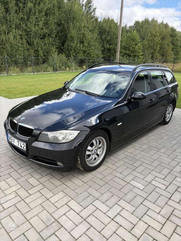 Черный БМВ 320 2005 в Кретинга, объемом двигателя 2.00 л и пробегом 442 тыс. км за 2250 €, фото 1 на AUTOMOTO.COM.LV