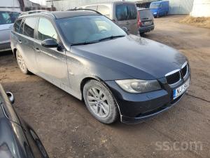 Black BMW 320 2005 in Riga, with an engine capacity of 2.00 L and mileage of 296 thousand km for 1300 €, photo 3 on AUTOMOTO.COM.LV