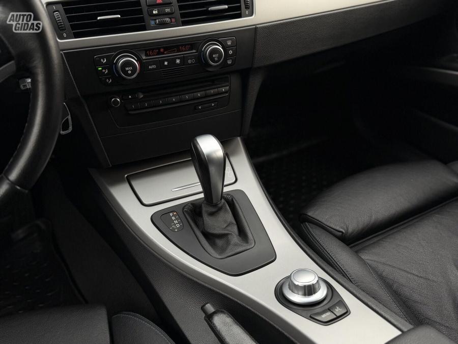 Black BMW 320 2005 in Vilnius, with an engine capacity of 2.00 L and mileage of 415 thousand km for 3500 €, photo 18 on AUTOMOTO.COM.LV