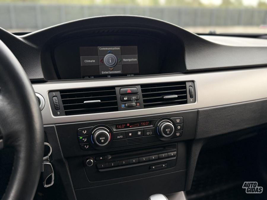 Black BMW 320 2005 in Vilnius, with an engine capacity of 2.00 L and mileage of 415 thousand km for 3500 €, photo 22 on AUTOMOTO.COM.LV