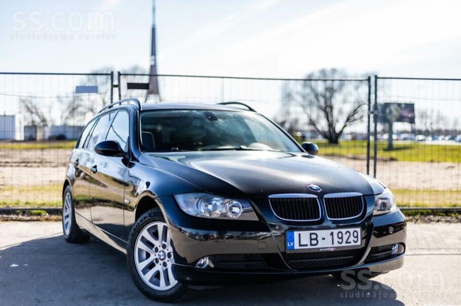 Melns BMW 320 2006 Rīga, ar dzinēja tilpumu 2.00 L un nobraukumu 324 tūkst. km par 1500 €, foto 2 vietnē AUTOMOTO.COM.LV