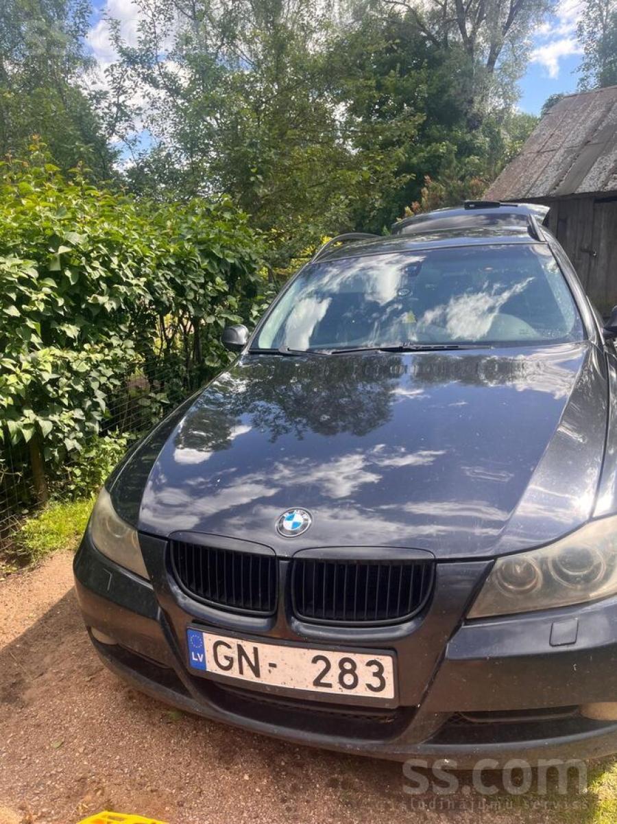 Melns BMW 320 2006 Rīga, ar dzinēja tilpumu 2.00 L un nobraukumu 427 tūkst. km par 3000 €, foto 1 vietnē AUTOMOTO.COM.LV