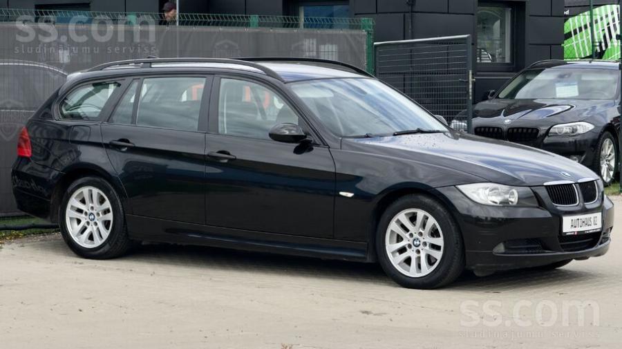 Melns BMW 320 2006 Liepāja, ar dzinēja tilpumu 2.00 L un nobraukumu 313 tūkst. km par 3900 €, foto 2 vietnē AUTOMOTO.COM.LV