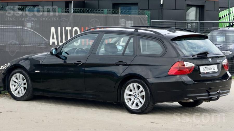 Melns BMW 320 2006 Liepāja, ar dzinēja tilpumu 2.00 L un nobraukumu 313 tūkst. km par 3900 €, foto 6 vietnē AUTOMOTO.COM.LV