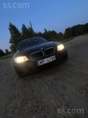 Melns BMW 320 2006 Valmiera, ar dzinēja tilpumu 2.00 L un nobraukumu 360 tūkst. km par 2700 €, foto 2 vietnē AUTOMOTO.COM.LV