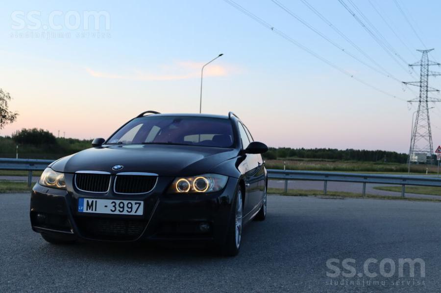 Melns BMW 320 2006 Ventspils, ar dzinēja tilpumu 2.00 L un nobraukumu 322 tūkst. km par 4500 €, foto 1 vietnē AUTOMOTO.COM.LV
