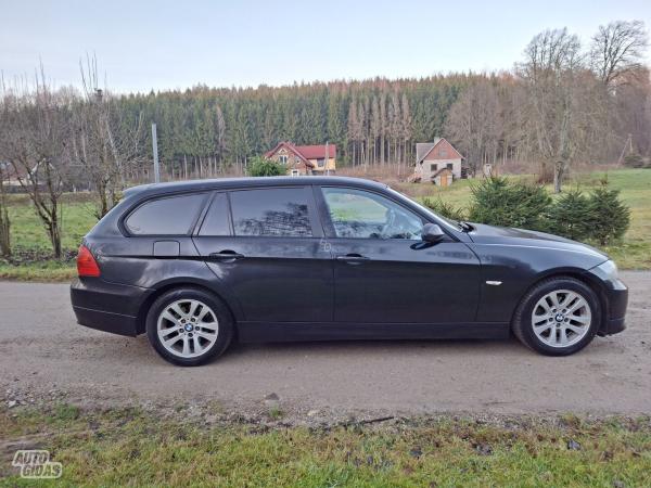 Black BMW 320 2006 in Kretinga, with an engine capacity of 2.00 L and mileage of 441 thousand km for 2350 €, photo 4 on AUTOMOTO.COM.LV