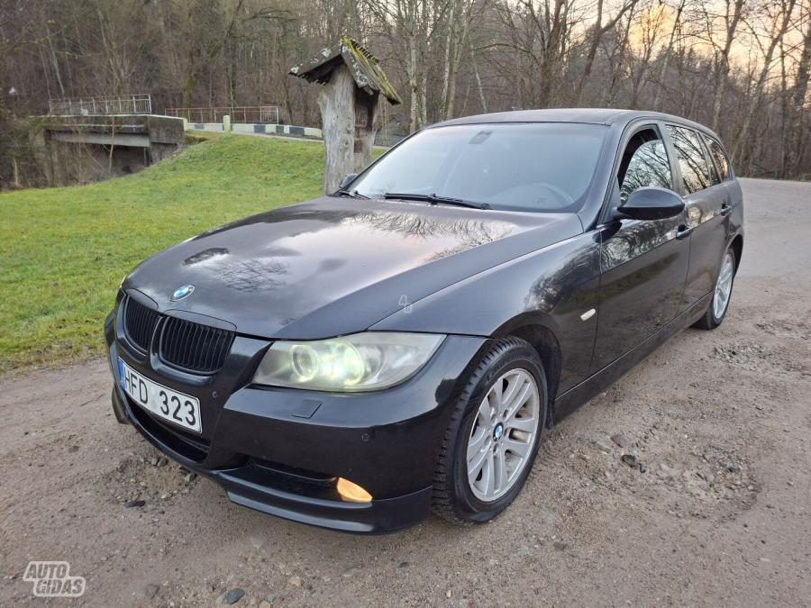 Black BMW 320 2006 in Kretinga, with an engine capacity of 2.00 L and mileage of 441 thousand km for 2350 €, photo 8 on AUTOMOTO.COM.LV