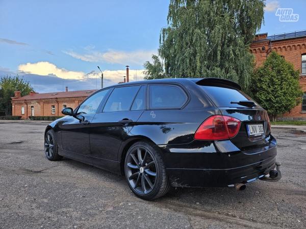 Black BMW 320 2006 in Kaunas, with an engine capacity of 2.00 L and mileage of 303 thousand km for 1399 €, photo 7 on AUTOMOTO.COM.LV