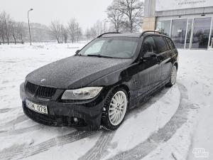 Black BMW 320 2006 in Klaipeda, with an engine capacity of 2.00 L and mileage of 388 thousand km for 2890 €, photo 3 on AUTOMOTO.COM.LV