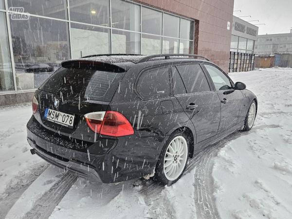 Black BMW 320 2006 in Klaipeda, with an engine capacity of 2.00 L and mileage of 388 thousand km for 2890 €, photo 9 on AUTOMOTO.COM.LV