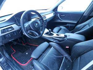 Black BMW 320 2006 in Klaipeda, with an engine capacity of 2.00 L and mileage of 388 thousand km for 2890 €, photo 12 on AUTOMOTO.COM.LV