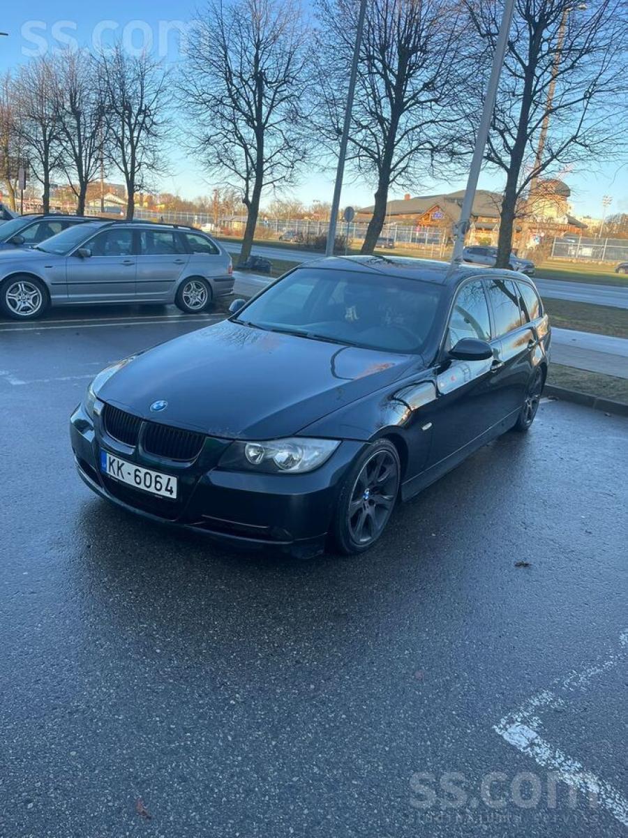 Melns BMW 320 2006 Rīga, ar dzinēja tilpumu 1.80 L un nobraukumu 387 tūkst. km par 2500 €, foto 1 vietnē AUTOMOTO.COM.LV