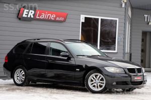 Black BMW 320 2006 in Tukums, with an engine capacity of 2.00 L and mileage of 249 thousand km for 4700 €, photo 5 on AUTOMOTO.COM.LV
