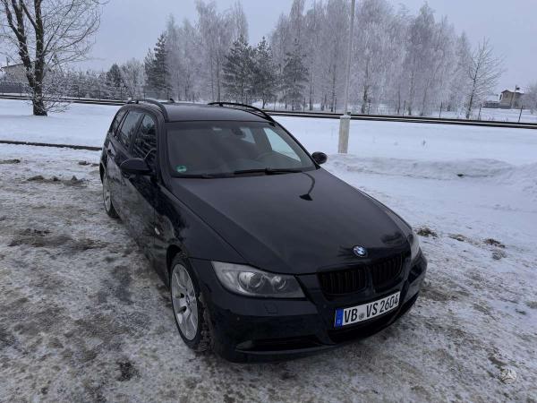 Melns BMW 320 2006 Marijampole, ar dzinēja tilpumu 2.00 L un nobraukumu 307 tūkst. km par 3750 €, foto 1 vietnē AUTOMOTO.COM.LV