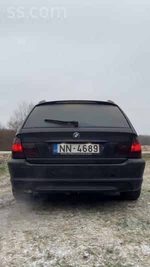 Black BMW 320 2006 in Daugavpils, with an engine capacity of 2.00 L and mileage of 456 thousand km for 2800 €, photo 6 on AUTOMOTO.COM.LV