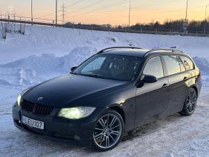 Melns BMW 320 2006 Šauļi, ar dzinēja tilpumu 2.00 L un nobraukumu 390 tūkst. km par 2750 €, foto  vietnē AUTOMOTO.COM.LV