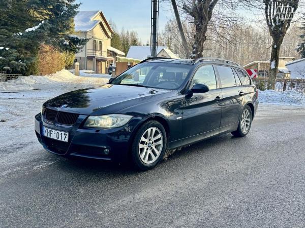 Black BMW 320 2006 in Mazeikiai, with an engine capacity of 2.00 L and mileage of 228 thousand km for 3000 €, photo 3 on AUTOMOTO.COM.LV