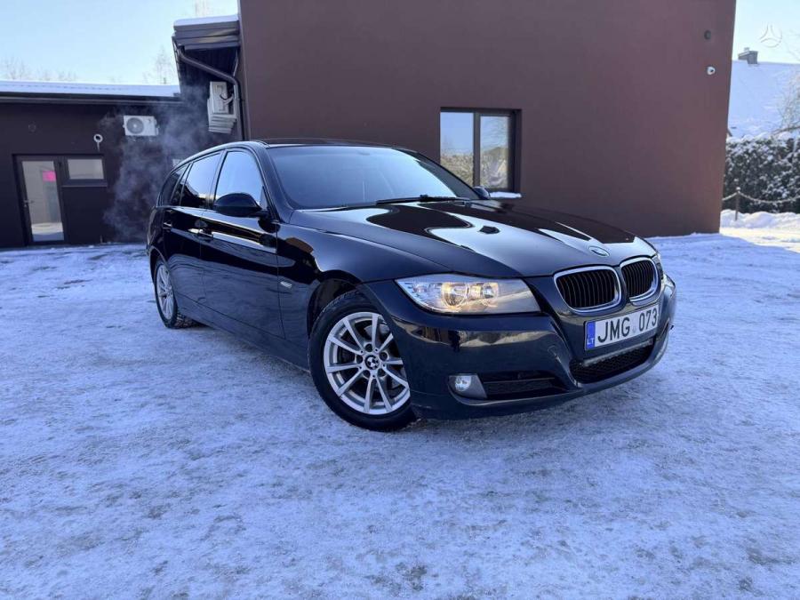 Black BMW 320 2006 in Kaisiadorys, with an engine capacity of 2.00 L and mileage of 415 thousand km for 2650 €, photo 2 on AUTOMOTO.COM.LV