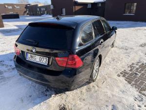 Black BMW 320 2006 in Kaisiadorys, with an engine capacity of 2.00 L and mileage of 415 thousand km for 2650 €, photo 4 on AUTOMOTO.COM.LV