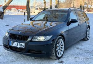 Black BMW 320 2006 in Riga, with an engine capacity of 2.00 L and mileage of 0 thousand km for 2550 €, photo 2 on AUTOMOTO.COM.LV
