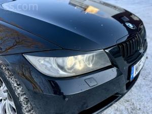 Black BMW 320 2006 in Riga, with an engine capacity of 2.00 L and mileage of 0 thousand km for 2550 €, photo 3 on AUTOMOTO.COM.LV