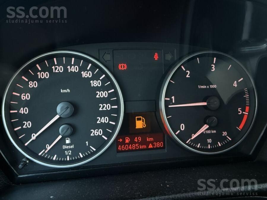 Black BMW 320 2006 in Riga, with an engine capacity of 2.00 L and mileage of 0 thousand km for 2550 €, photo 11 on AUTOMOTO.COM.LV