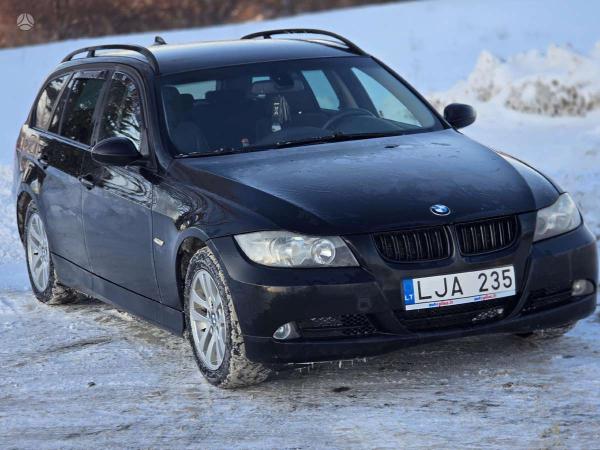 Black BMW 320 2006 in Radviliskis, with an engine capacity of 2.00 L and mileage of 400 thousand km for 2850 €, photo 4 on AUTOMOTO.COM.LV