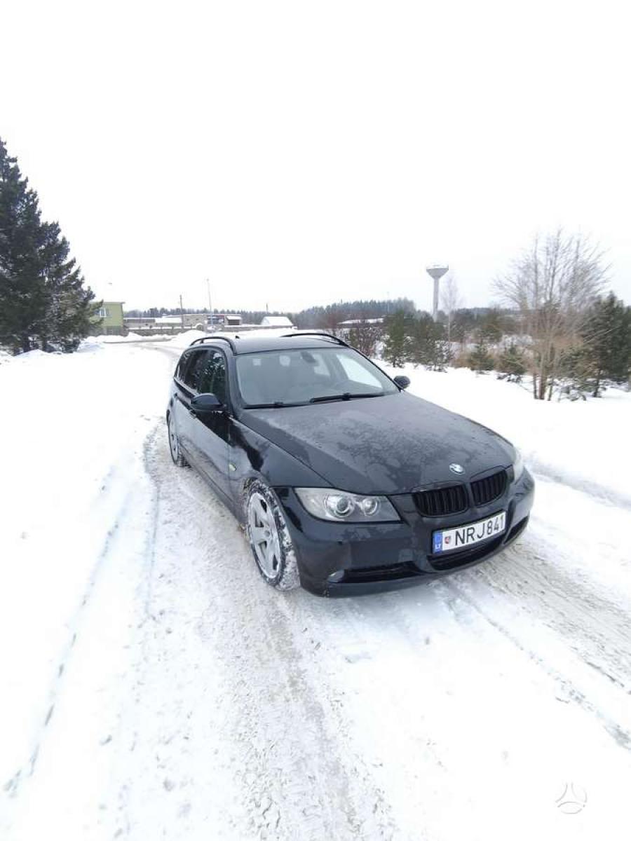Melns BMW 320 2006 Klaipėda, ar dzinēja tilpumu 2.00 L un nobraukumu 281 tūkst. km par 3000 €, foto 1 vietnē AUTOMOTO.COM.LV