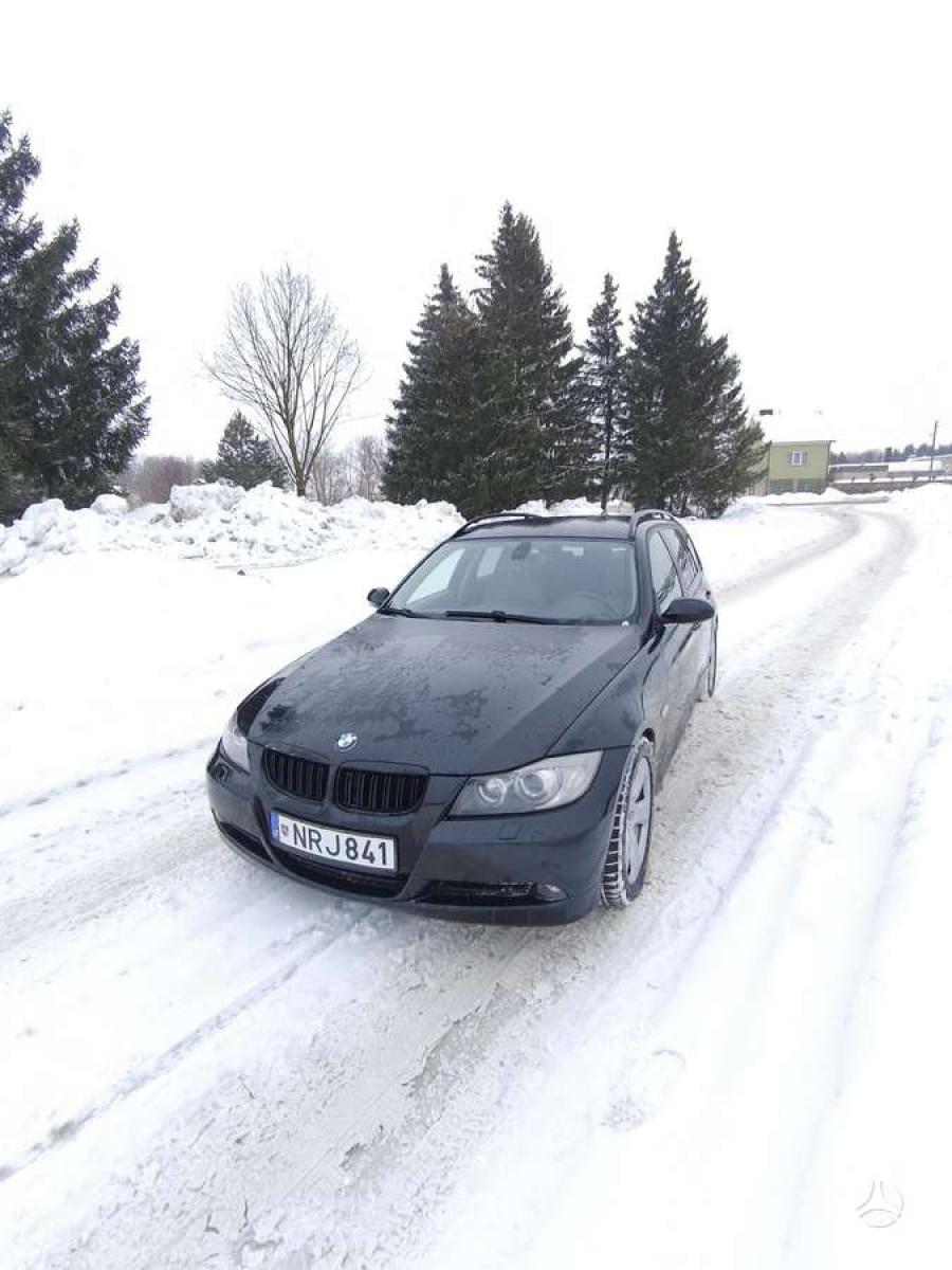 Melns BMW 320 2006 Klaipėda, ar dzinēja tilpumu 2.00 L un nobraukumu 281 tūkst. km par 3000 €, foto 2 vietnē AUTOMOTO.COM.LV