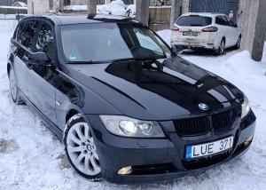 Melns BMW 320 2006 Šilutė, ar dzinēja tilpumu 2.00 L un nobraukumu 350 tūkst. km par 3699 €, foto 2 vietnē AUTOMOTO.COM.LV