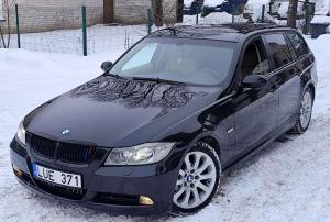 Melns BMW 320 2006 Šilutė, ar dzinēja tilpumu 2.00 L un nobraukumu 350 tūkst. km par 3699 €, foto 4 vietnē AUTOMOTO.COM.LV