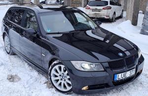 Melns BMW 320 2006 Šilutė, ar dzinēja tilpumu 2.00 L un nobraukumu 350 tūkst. km par 3699 €, foto 14 vietnē AUTOMOTO.COM.LV